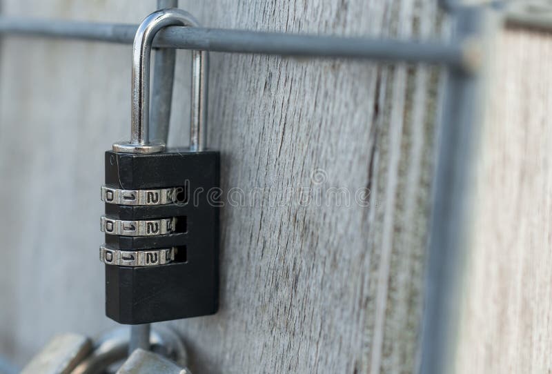 Metal Locks. a Bunch of Locks. Heart Locks Stock Photo - Image of ...