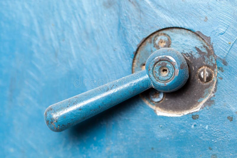 Metal machine handle stock image. Image of machine, steel - 40852107