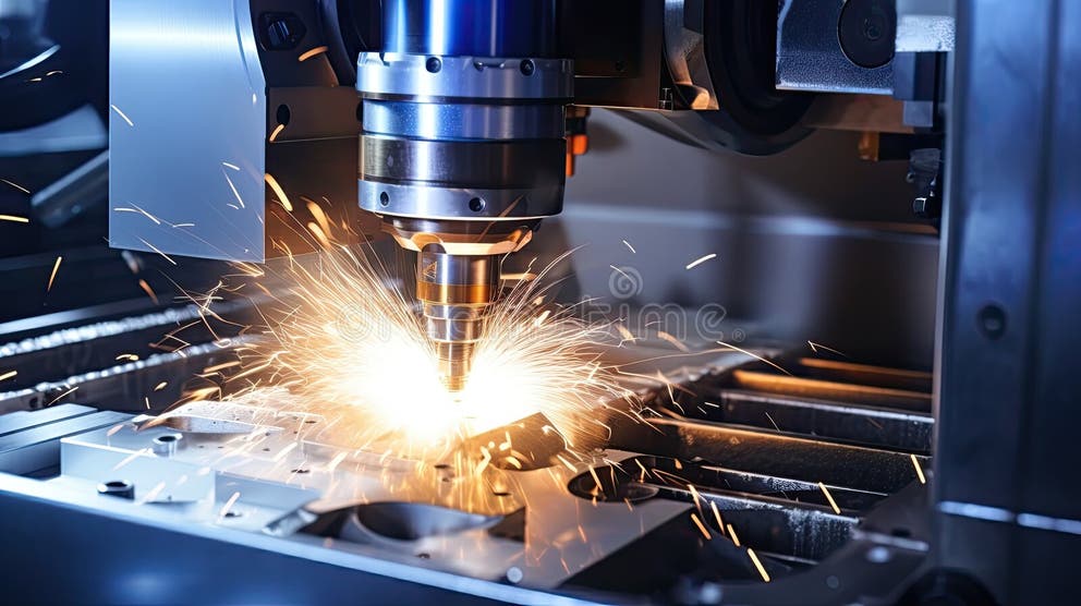 Metal Machine Tools Industry CNC Stock Photo - Image of machinery ...