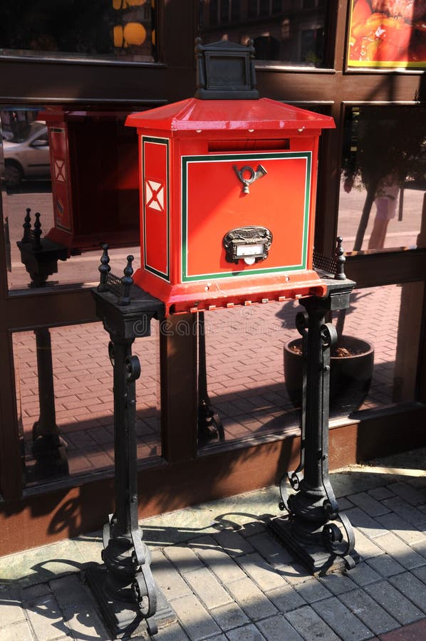 Metal Mail box in Budapest stock photo. Image of historical - 21577706