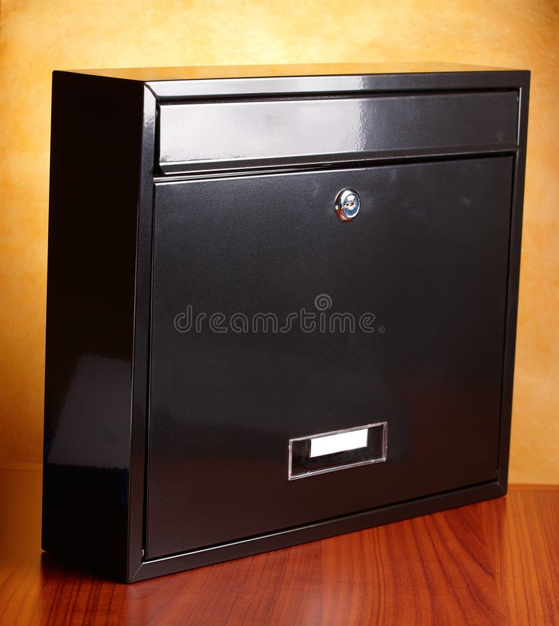 Metal Mailbox stock photo. Image of news, envelope, await - 1475442