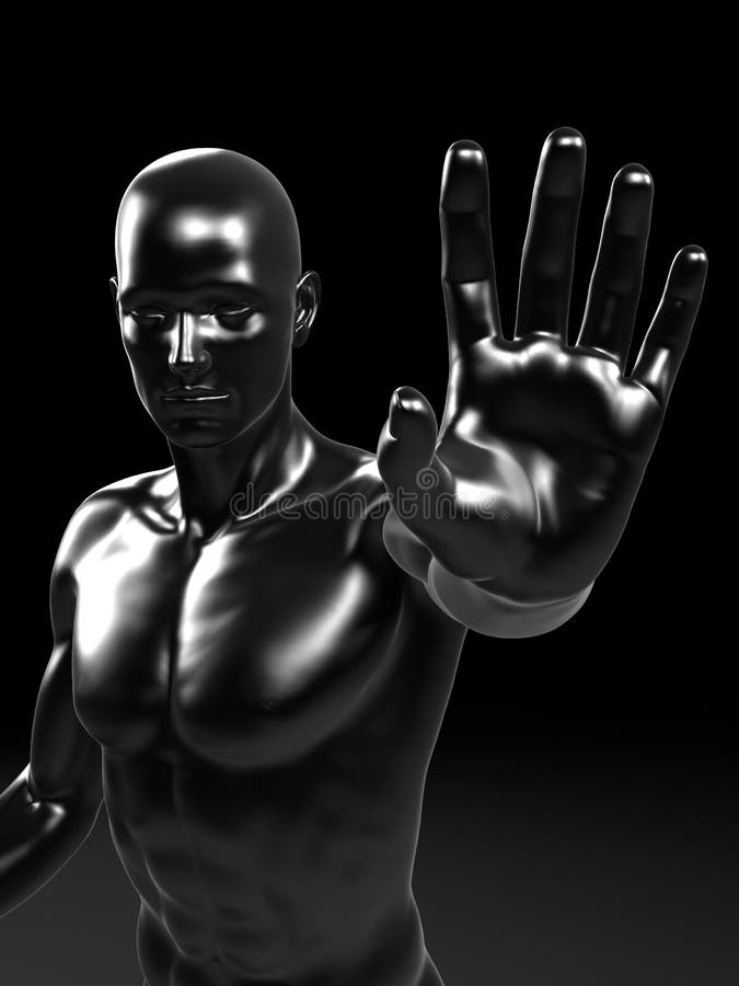 The abdominal muscles stock illustration. Illustration of rendering ...