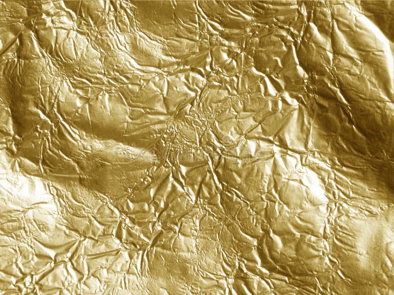 Gold Foil Background with Highlights and Uneven Texture Stock Image ...