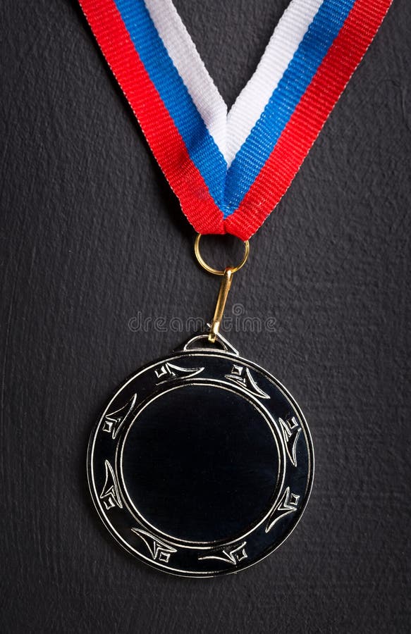 Metal medal stock photo. Image of winning, silver, reward - 26818160