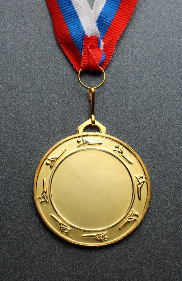 Metal medal stock photo. Image of blank, honor, victory - 34011862
