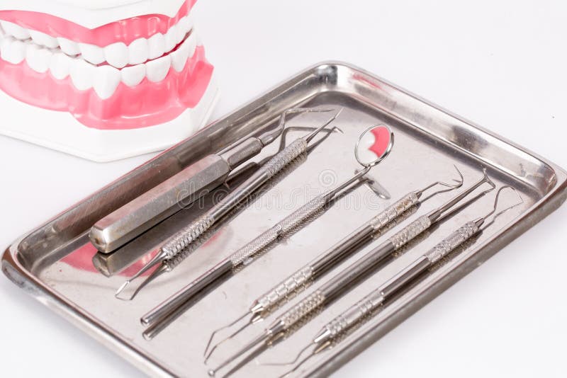 Metal Medical Equipment Tools Stock Image - Image of dental, model ...