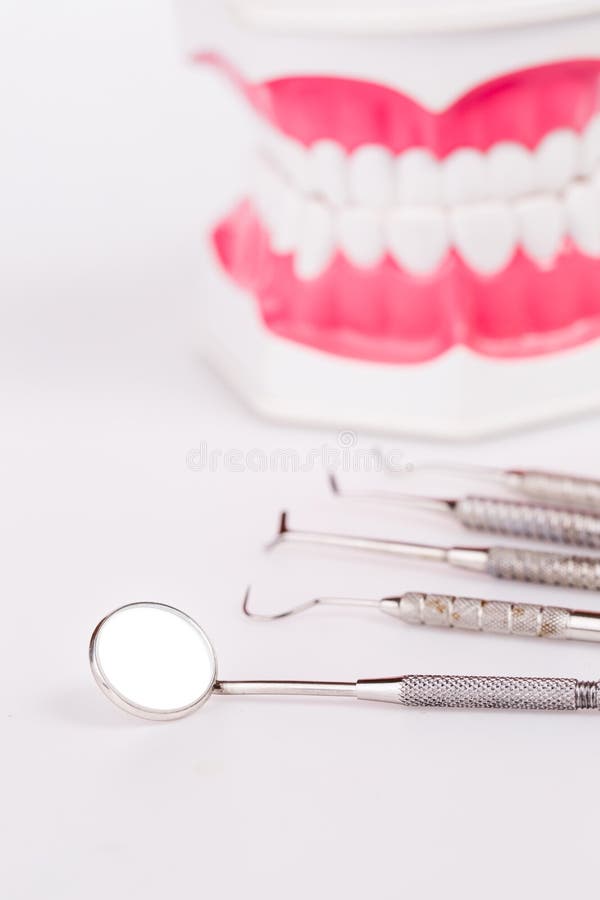 Metal Medical Equipment Tools Stock Photo - Image of healthcare, dental ...