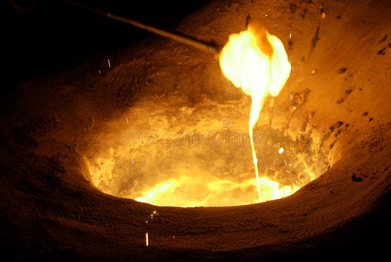 Metal melting stock image. Image of melting, bright, ideas - 11329793