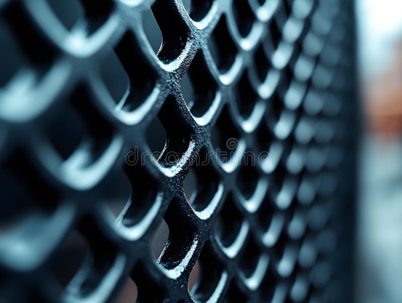 "Metal Mesh Structure: a Geometric Pattern of Strength and Precision ...