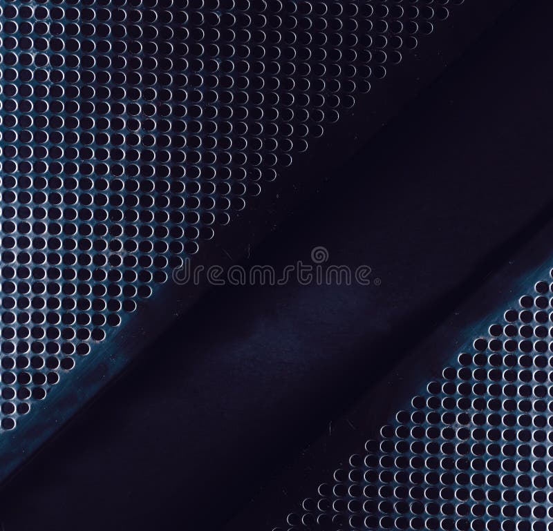 Metal Mesh Surface Background Stock Photo - Image of chrome, music ...