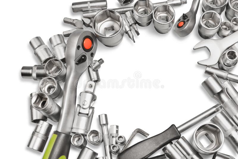 Metallic tools stock photo. Image of heavy, metallic - 80678494