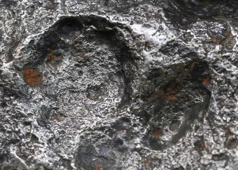 Meteorite Texture Background. Meteorite Surface Close Up Stock Image ...