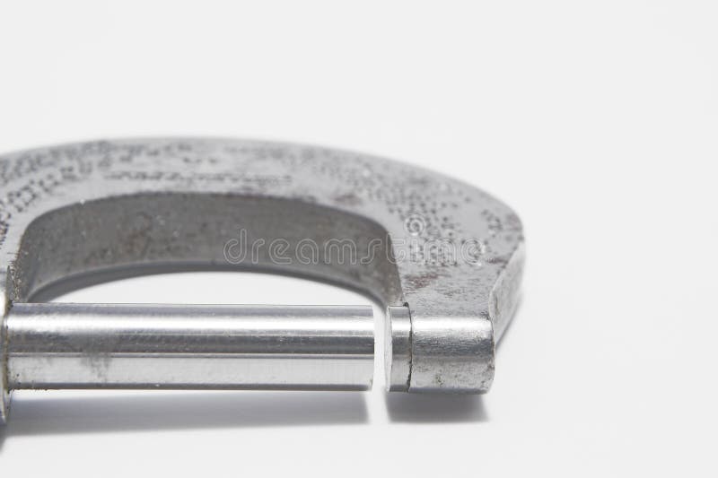 Metal Micrometer stock photo. Image of mechanical, cropped - 2683770
