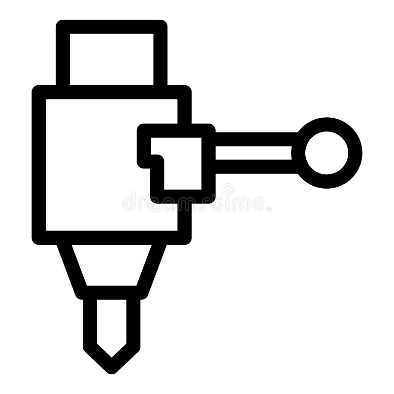 Labor Milling Machine Icon, Outline Style Stock Vector - Illustration ... Labor Milling Machine Icon, Outline Style Stock Vector - Illustration ...