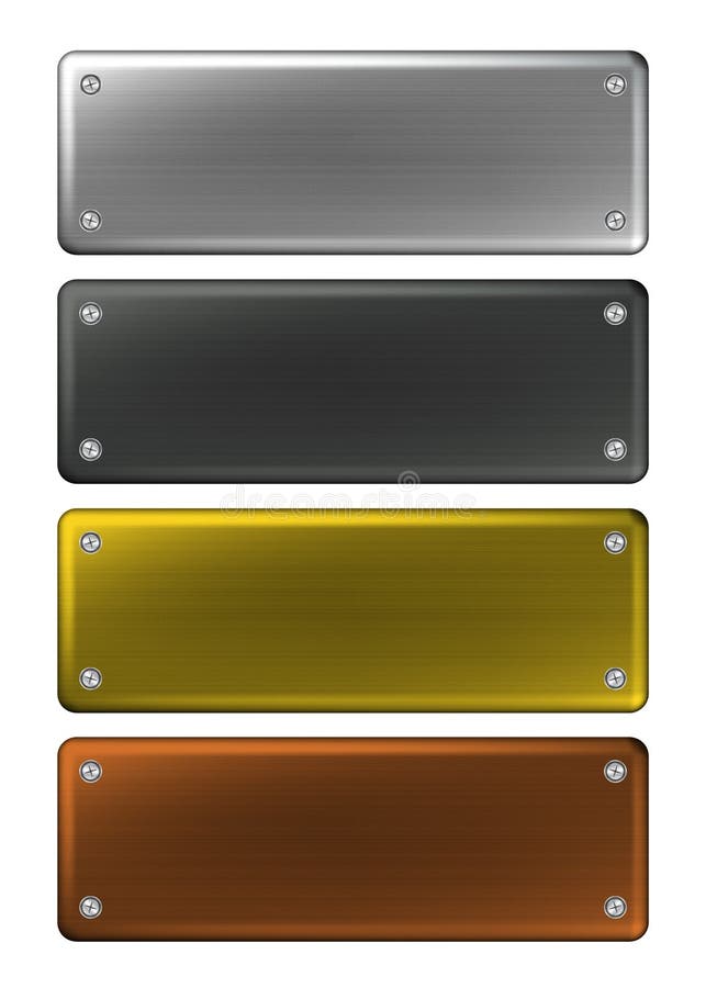 Plate Metal Texture Backgrounds, Texture 1 Stock Illustration ...