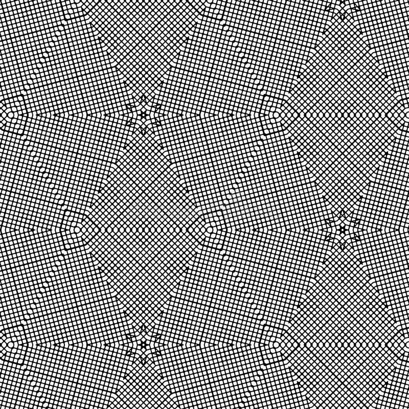 Metal Net or Canvas Cross Continuous Pattern Stock Illustration ...