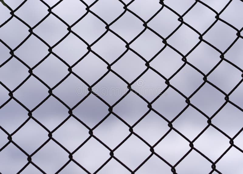 Metal Net of Grids - Industrial Pattern Stock Image - Image of ...