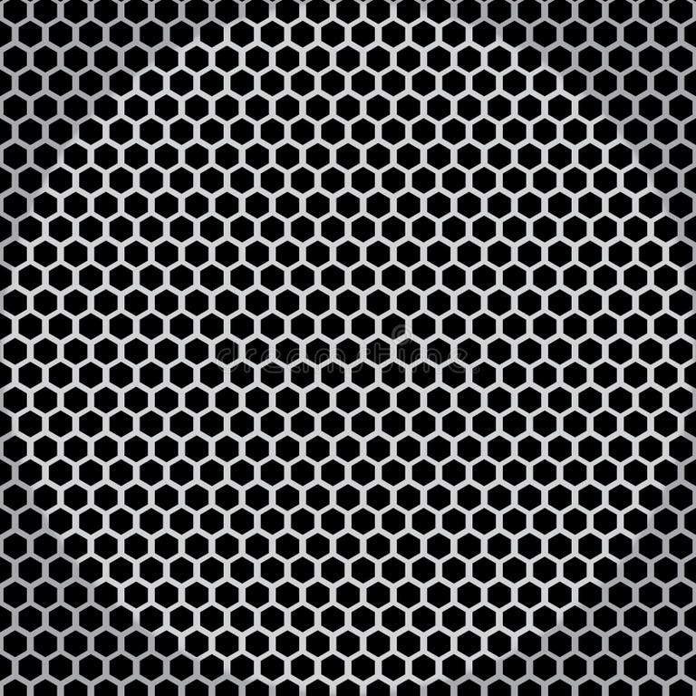 Metal net seamless texture stock vector. Illustration of cancellated ...