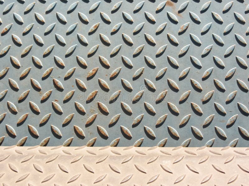 Metal Non-slip Surface for Industrial Floor Stock Image - Image of ...