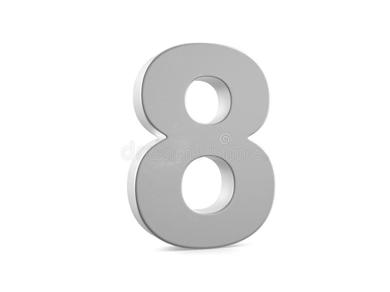 Number Eight Logo, Logo 8 Vector Template Stock Vector - Illustration ...