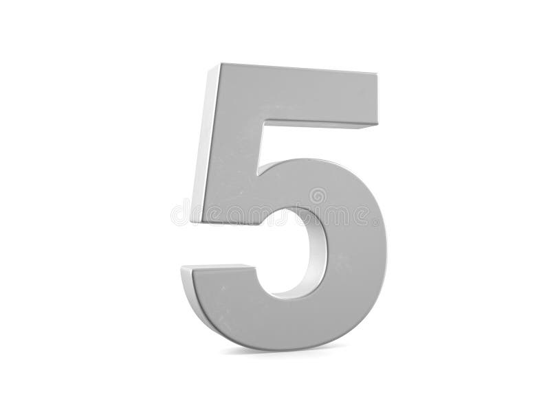 Number Five, Ribbon and Charro Hat for Cinco De Mayo, Vector ...