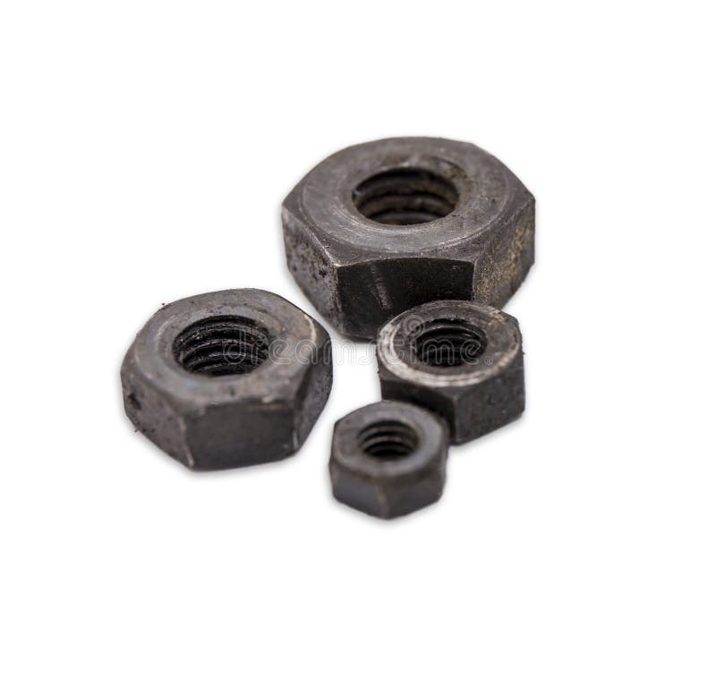 Metal nuts stock photo. Image of industrial, metal, element - 42539042