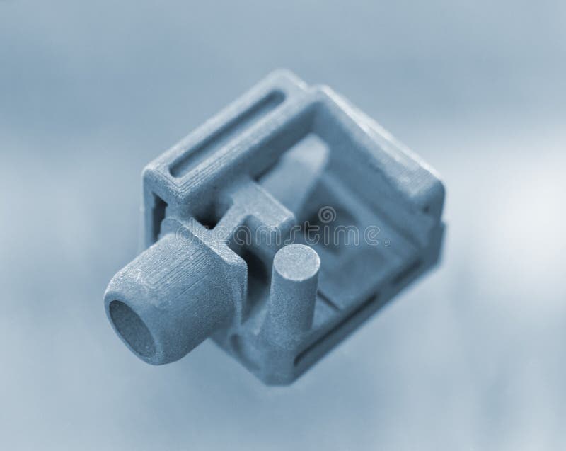 Metal Object Printed on 3D Printer from Metal Powder Model Created on ...