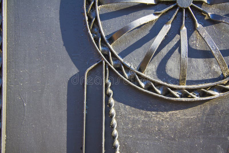 Metal ornament stock photo. Image of macro, forge, iron - 46906014