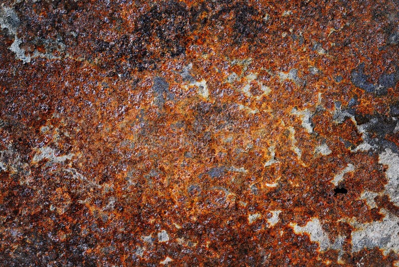Metal oxidado foto de archivo. Imagen de oscuro, granuloso - 7697834