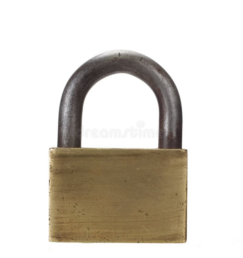 Metal padlock stock photo. Image of traditional, close - 137574