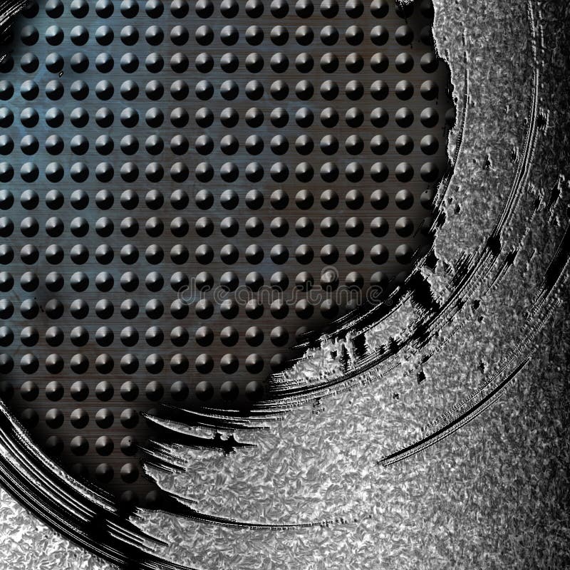 Metal panel stock illustration. Illustration of scratches - 33825487