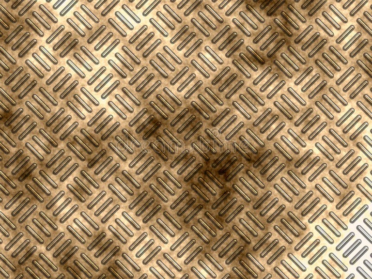 Metal Panel with Textured Bumps Stock Illustration - Illustration of ...