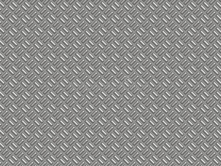 Metal Panel with Textured Bumps Stock Illustration - Illustration of ...