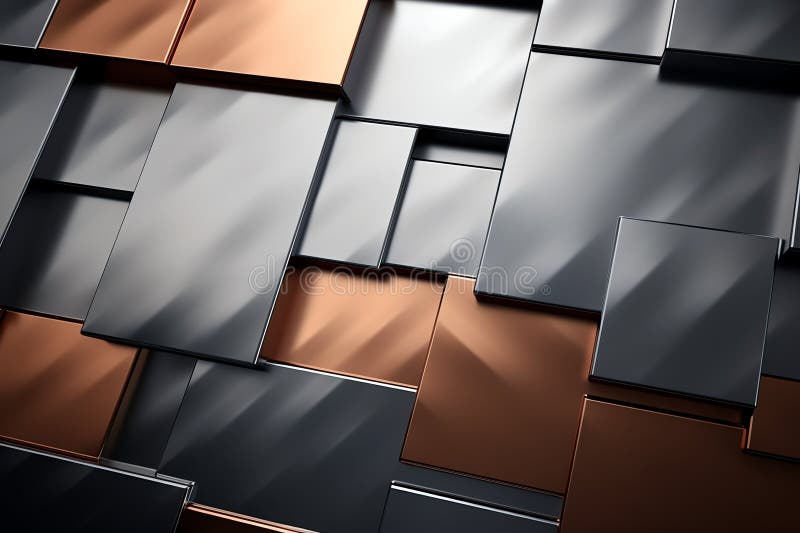 Metal Panels wall texture stock illustration. Illustration of abstract ...