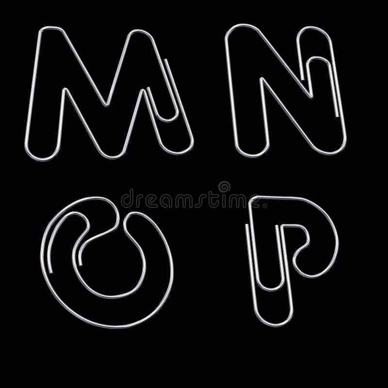 Paperclip Font Stock Illustrations – 263 Paperclip Font Stock ...