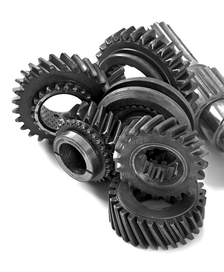 Metal parts gear stock photo. Image of metallic, isolated - 54442190
