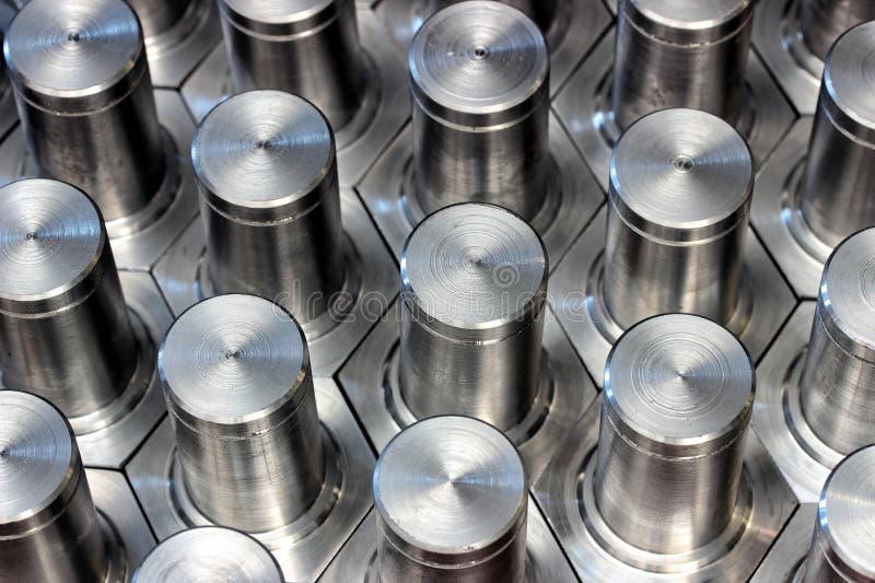 Two Metal Identical Pistons, Parts for Car Repair. Stock Photo - Image ...