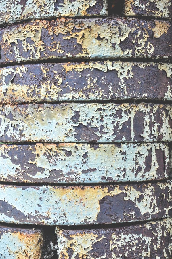 Metal parts in rust stock image. Image of rusted, iron - 95003297