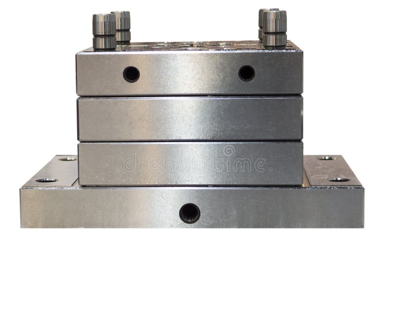Metal Parts for Tooling Manufacturing Stock Image - Image of ...