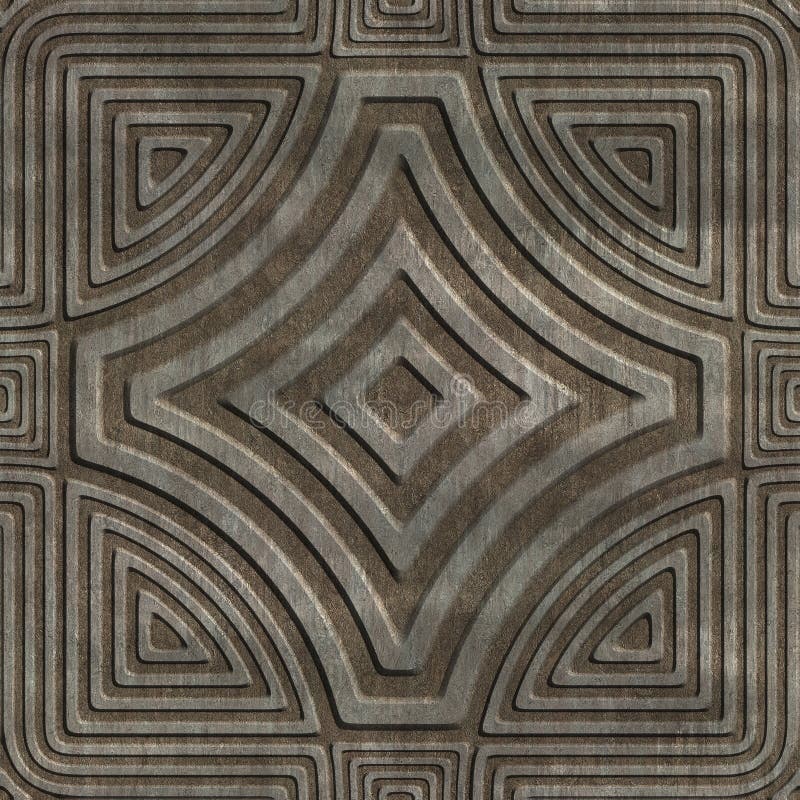 Metal pattern stock illustration. Illustration of iron - 26656923