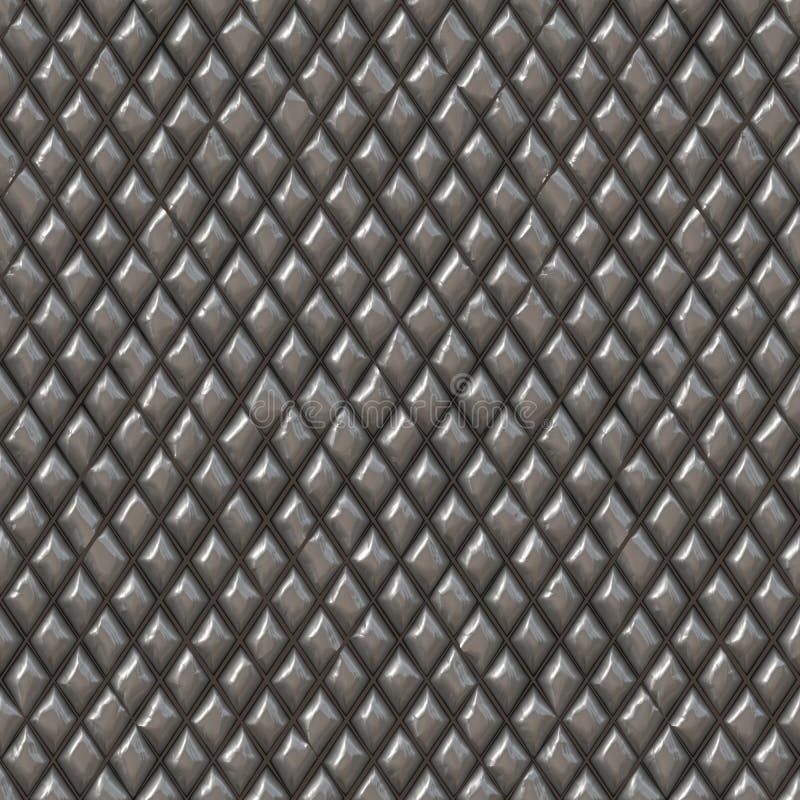 Metal Pattern Generated Seamless Texture Stock Illustration ...