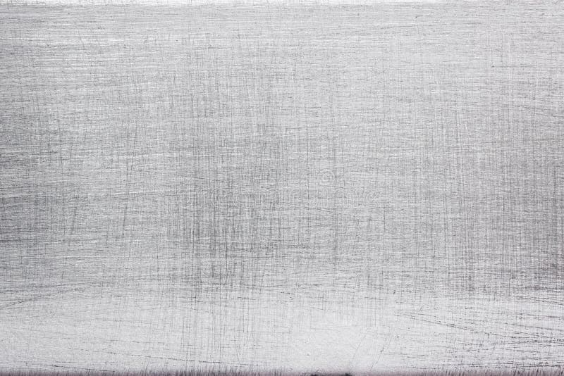 Steel Sheet Sanded with Emery, Worn Metal Background Stock Photo ...