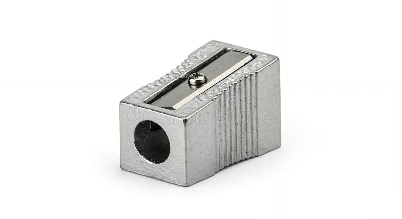 Metal Pencil Sharpener stock illustration. Illustration of sharpening ...