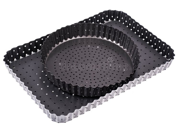 Metal Perforated Forms for Baking Stock Image - Image of household ...