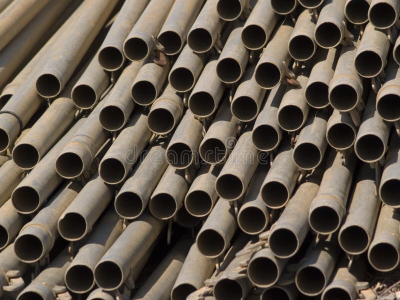 Metal Pipes 1 stock image. Image of construction, metal - 597785