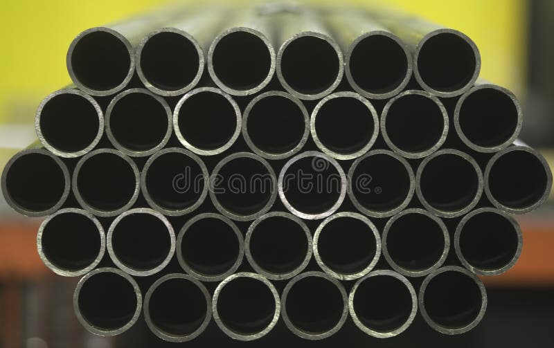 Metal Pipes stock image. Image of industry, ironwork, iron - 8099309