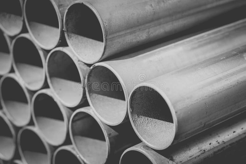 Metal pipes stock image. Image of plumbing, stainless - 51280219