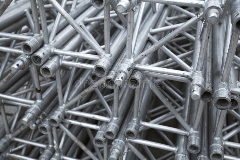 Metal Pipes stock photo. Image of production, warehouse - 106707088