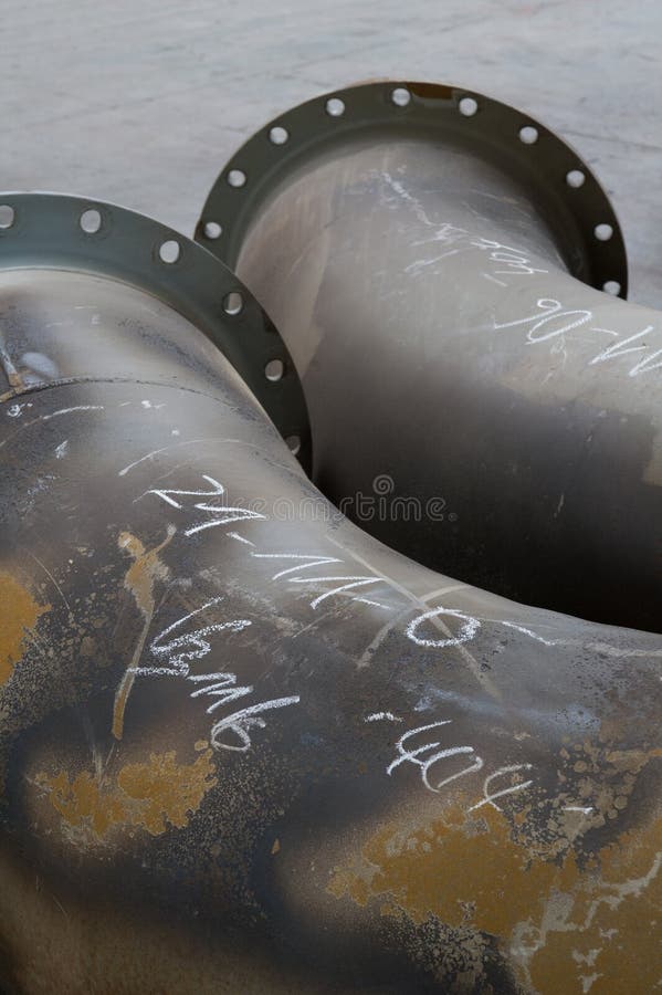 Metal pipes stock image. Image of tube, tubing, bend - 38134701