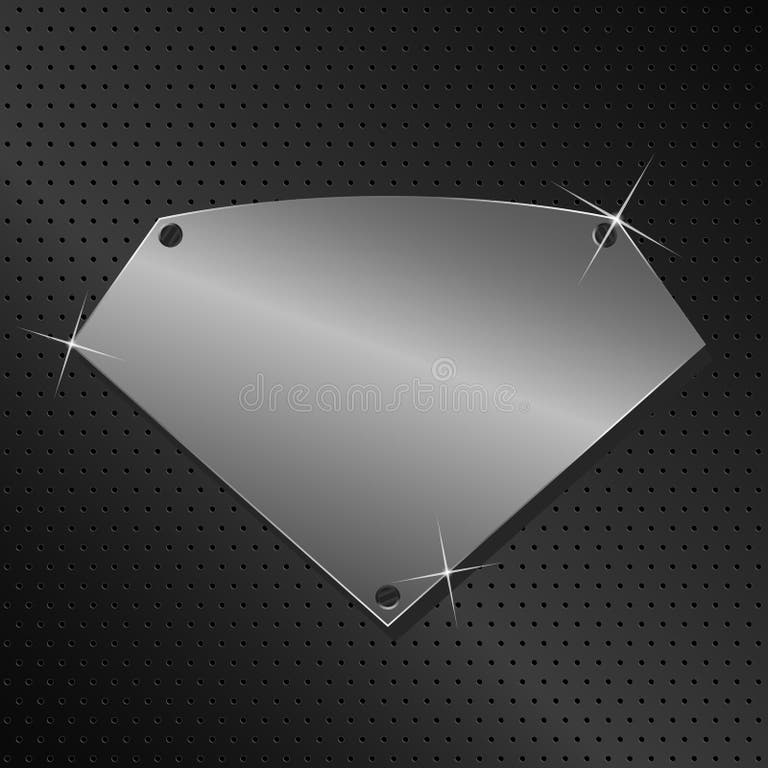 Metal Shield Plate Stock Illustrations – 2,287 Metal Shield Plate Stock ...